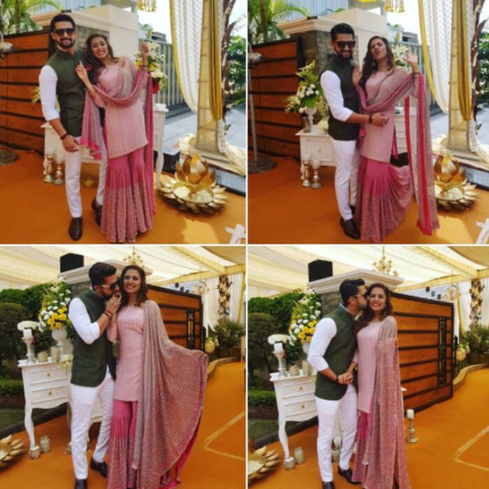 Ravi Dubey and Sargun Mehta rekindle their romance at brother’s wedding, see pics