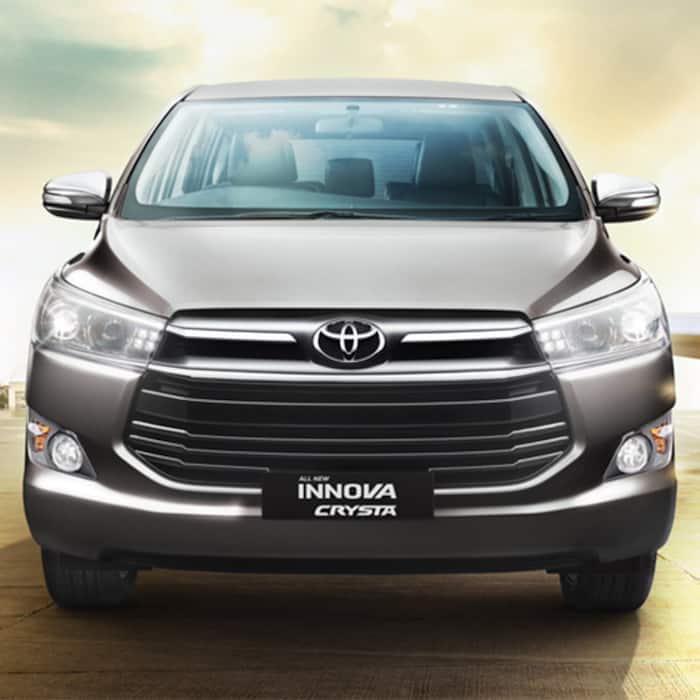 Seating capacity of Toyota Innova Crysta Touring Sport SUV