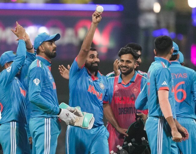 ODI World Cup 2023: India Pace Trio Help India Register 302-Run Win ...