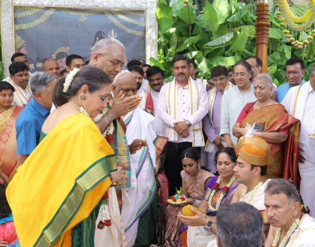 Several top BJP leaders including party's state president attended the ...