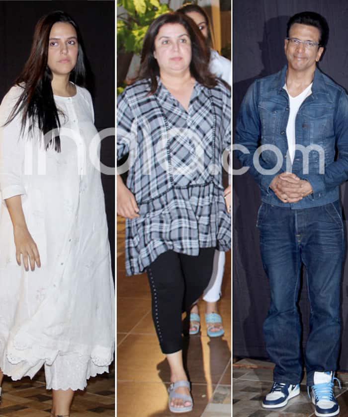 Shaukat Kaifi's Prayer Meet: Aamir Khan, Anil Kapoor, Waheeda Rehman ...