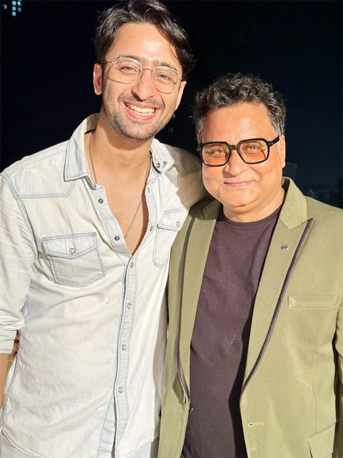 TV Actors Shaheer Sheikh, Manav Gohil, Others Attend Director Ashish ...