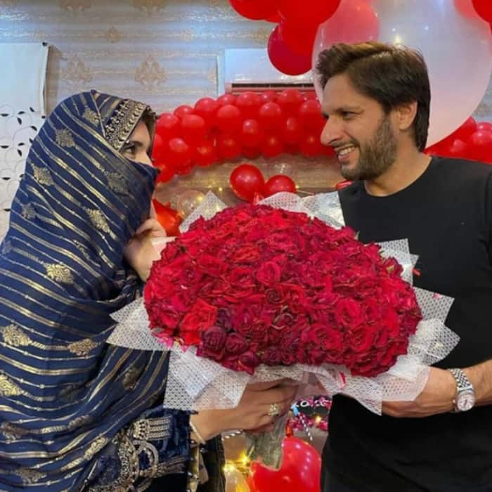 Shahid Afridi and Nadia are parents to 5 daughters