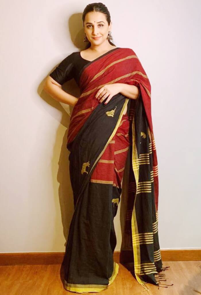 Vidya Balan shares stunning appearance for e promotions of Shakuntala Devi