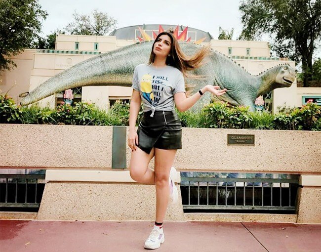 Shama Sikander Poses For Camera