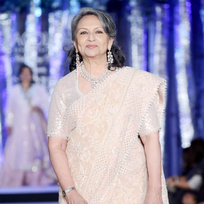 Sharmila Tagore Pictures Walking The Ramp Go Viral