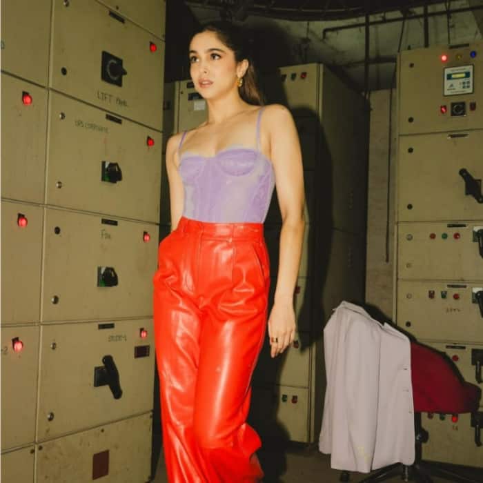 Sharvari Wagh oozes oomph in those leather pants and how!