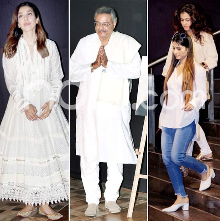 Shaukat Kaifi's Prayer Meet: Aamir Khan, Anil Kapoor, Waheeda Rehman ...