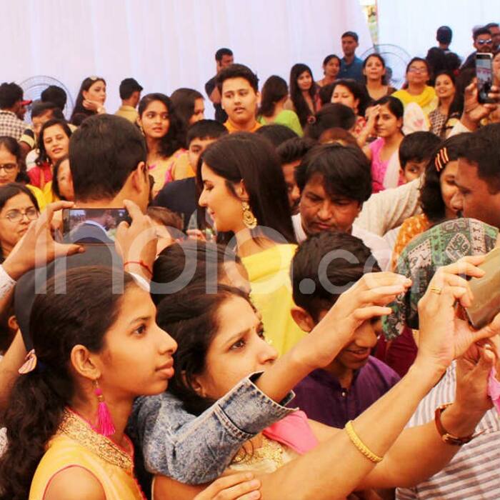 Katrina Kaif Wears a Bright Yellow Suit For Anurag Basu's Saraswati ...