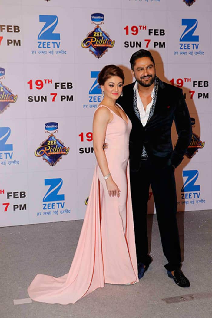 Singer Kumar Sanu with wife Saloni Sanu