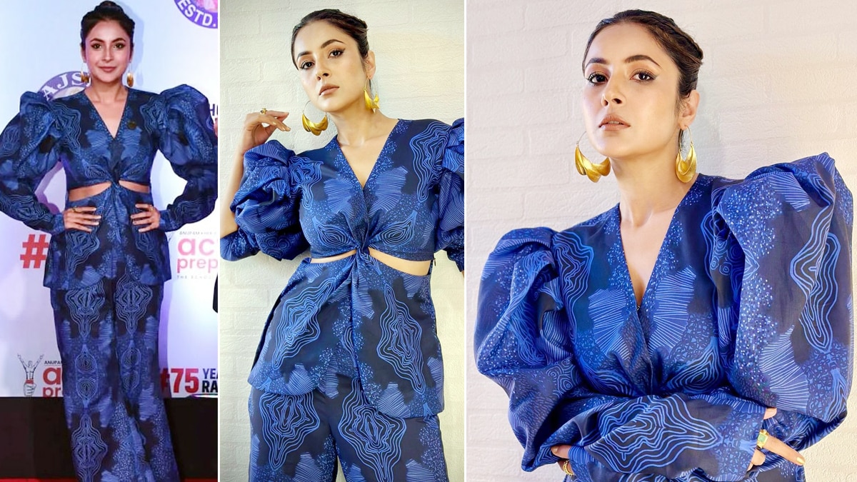 Shehnaaz Gill's stylish pictures in blue dress go viral, check pics
