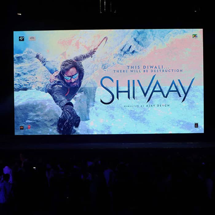 Shivaay trailer launch: Ajay Devgn, Sayyeshaa Saigal and Erika Kaar ...