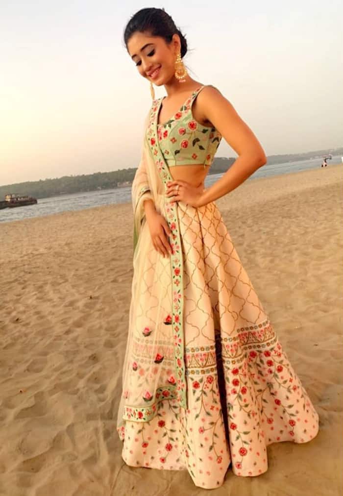 Shivangi Joshi Beautiful lehenga pictures