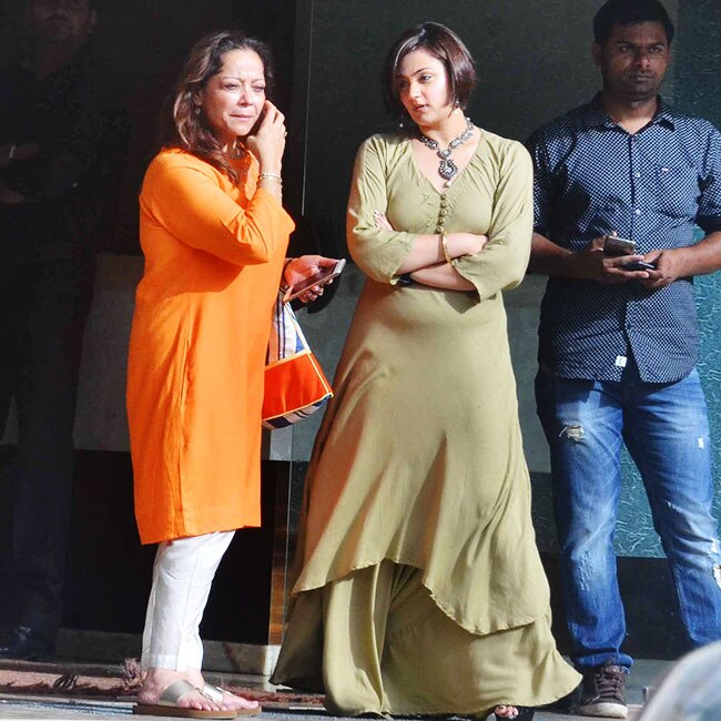 Shweta Rohira at Arpita Khan’s residence for Raksha Bandhan celebration