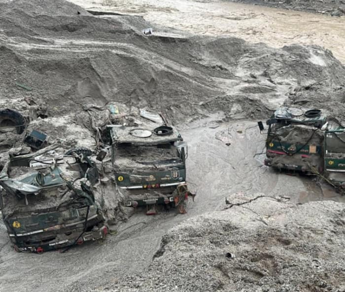 Sikkim Flash Floods: Rescue Operation Underway; Check Heart-Wrenching Pics