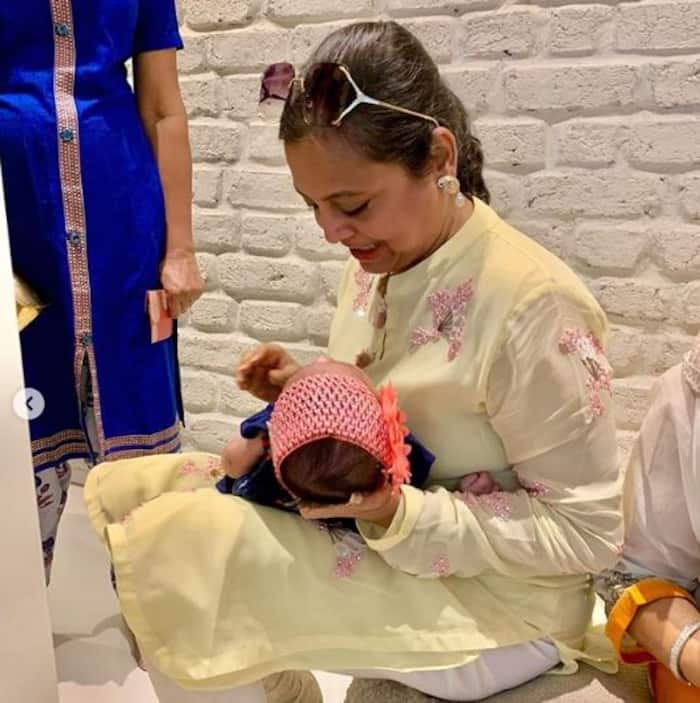 Smriti Khanna and Anayka’s ceremony was attended by only family members
