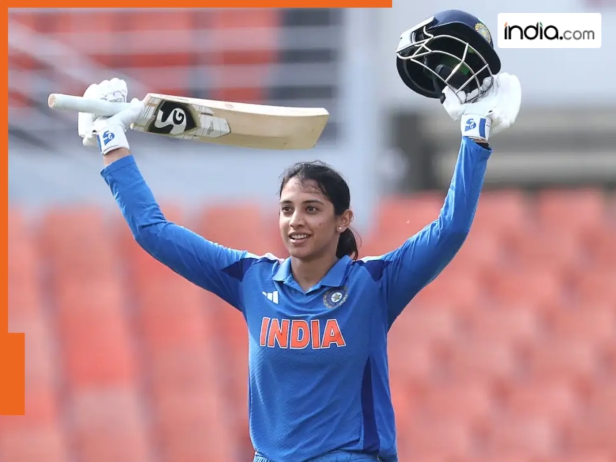 Smriti Mandhana creates history, becomes only batter in the world to...