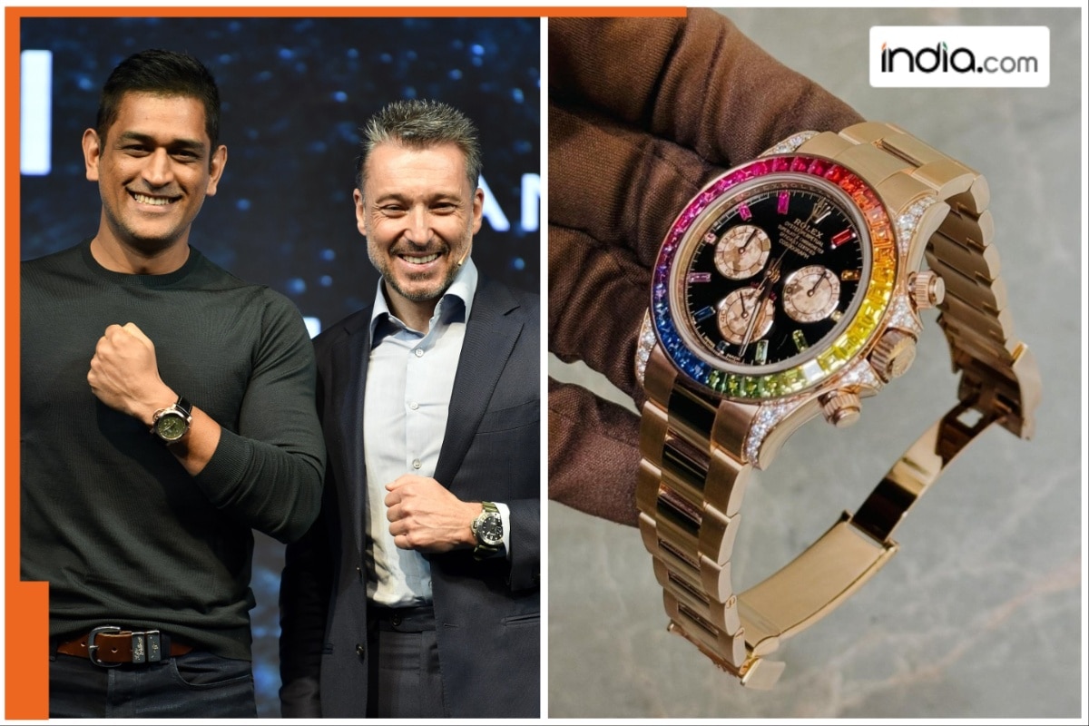 Sneak peak into MS Dhoni's LUXURY watch collection