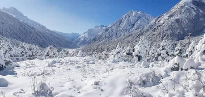North Sikkim Welcomes Winter As It Receives Season’s First Snowfall ...