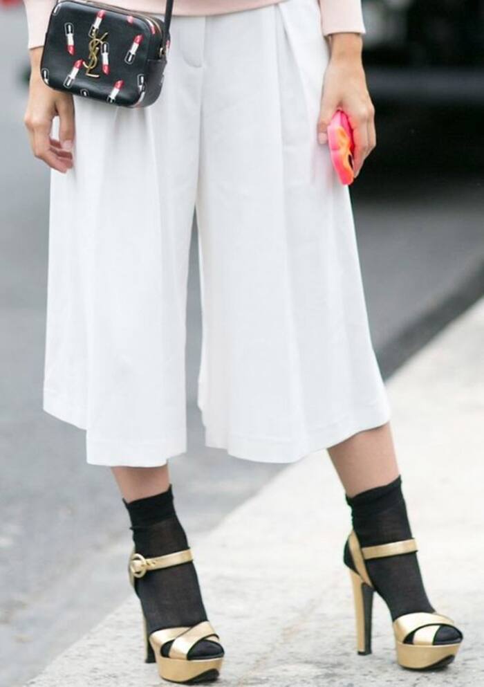 Sock with semi formals