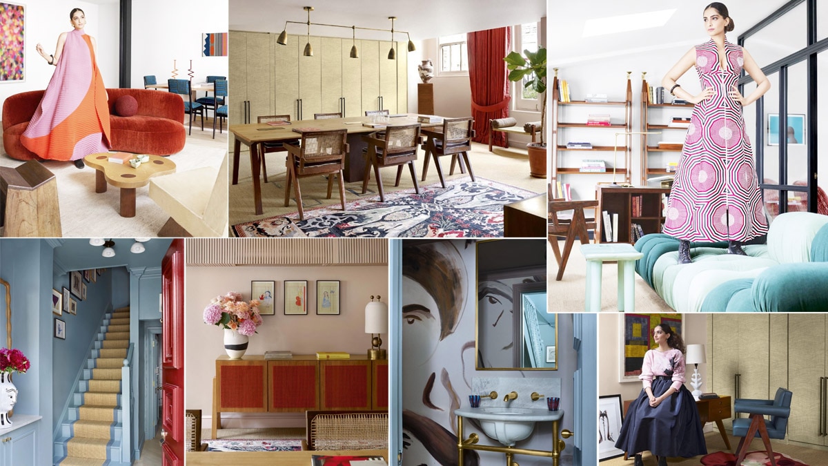 The Edgy Angular Furniture In The Living Hall