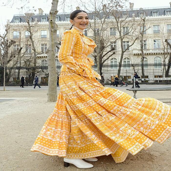 Sonam Kapoor is Donning Sunshine Yellow
