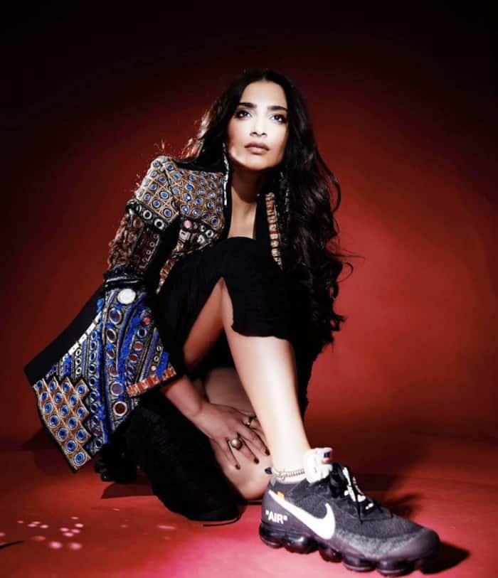 Sonam Kapoor's Extravagant Boho-Inspired Outfit and Cool Sneakers ...