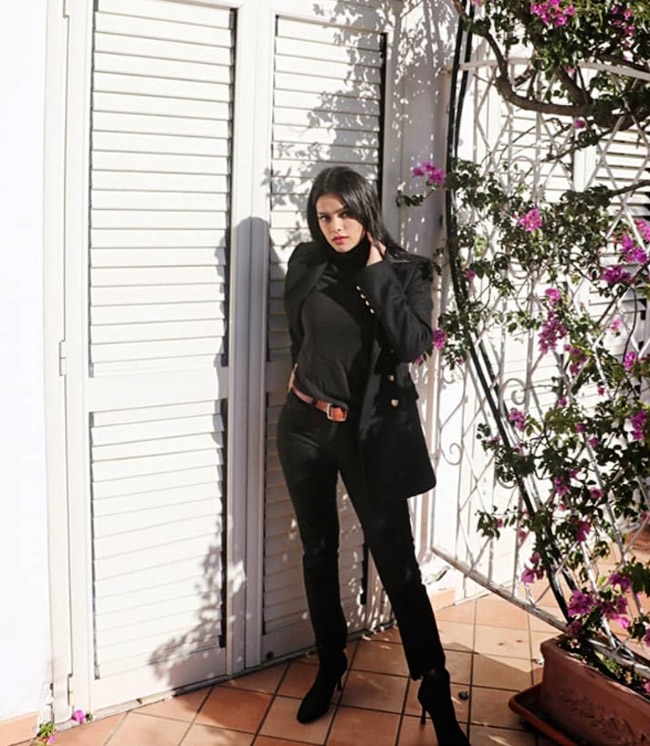 Sonyaa Ayodhya Looks Stunning While She Enjoys Her Honeymoon