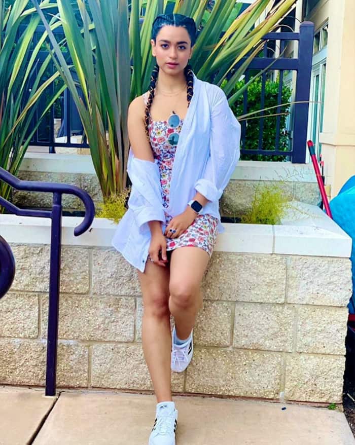 Soundarya Sharma is blessed with a perfect figure