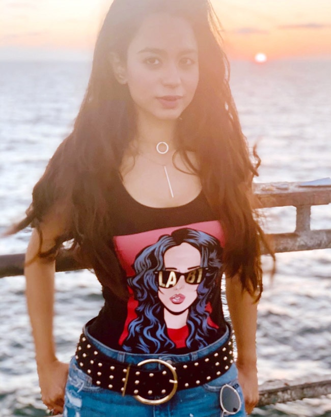 Soundarya Sharma’s hippie look