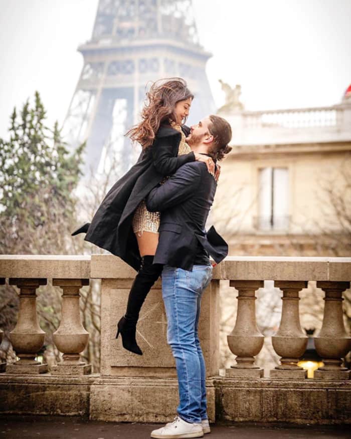 Sreejita De and Beau Michael Blohm Pape Look Adorable Together