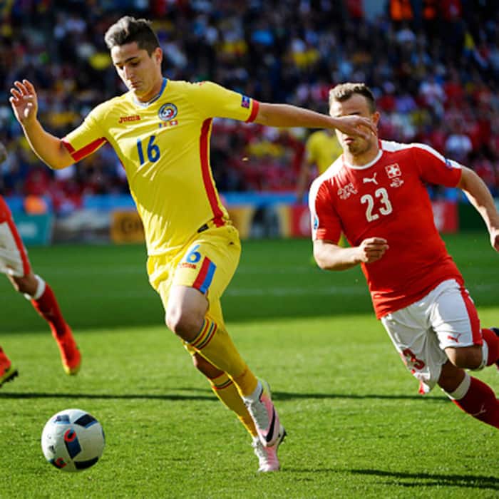 UEFA Euro Cup 2016 Group A match: Tie between Romania- 1 and Switerzland -1