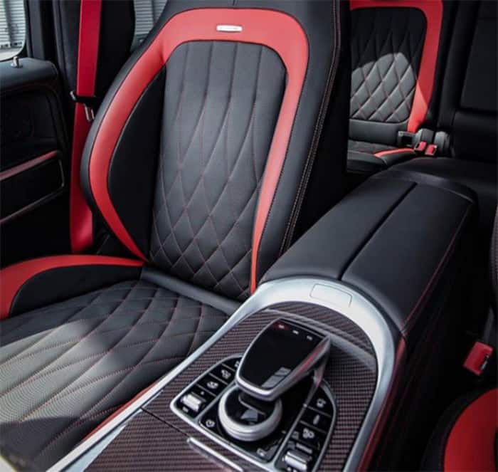 Mercedes Benz G63 AMG is fully armoured on the outside, having a body ...