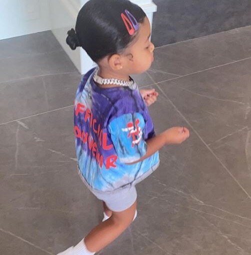 Stormi Webster has become internet's favourite star kid