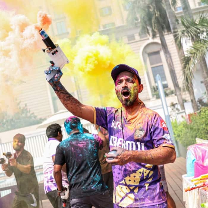 Ajinkya Rahane, Venkatesh Iyer join Rinku Singh and KKR teammates to ...