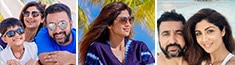 Shilpa Shetty flaunts her curves in bikini during family vacation in ...