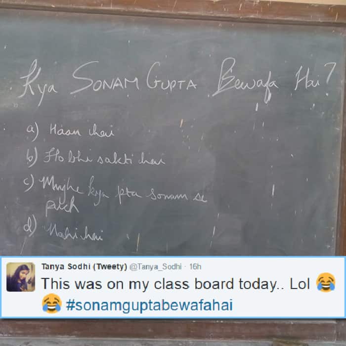 7 Sonam Gupta Bewafa Hai memes by Twitterati that will leave you ROFL!