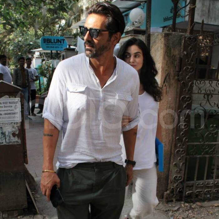 Arjun Rampal And Gabrielle Demetriades Make a Happy Couple For The ...