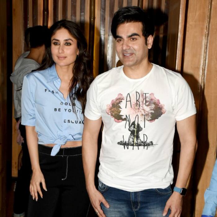 Kareena Kapoor Khan posed with Arbaaz Khan
