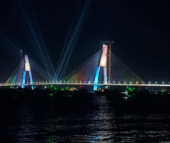 In Pics: PM Modi inaugurates Sudarshan Setu, India's Longest Cable ...