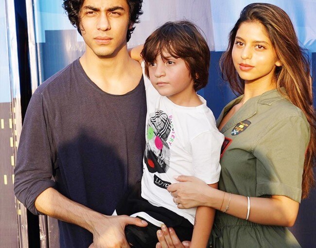 Suhana with her siblings!