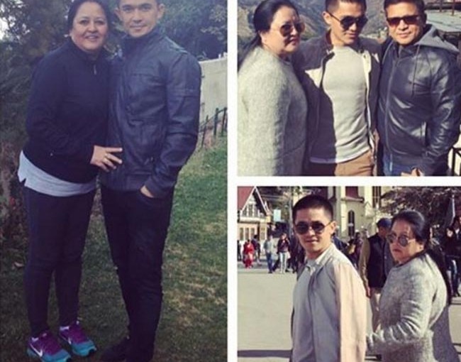 Sunil Chhetri shares a picture from his vacations with family