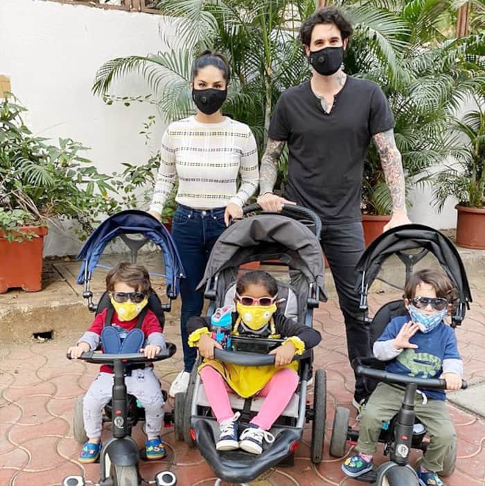 Sunny Leone’s birthday: Check adorable pictures of the actor with her ...