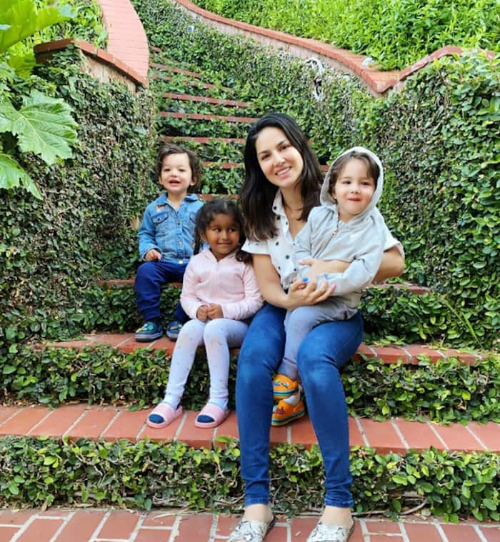 Sunny Leone’s birthday: Check adorable pictures of the actor with her ...