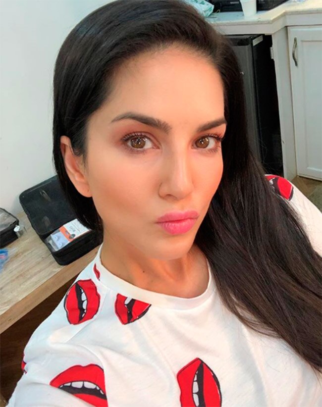 Sunny Leone's Sultry Pic in a Yellow Off Shoulder Dress Will Leave Your ...