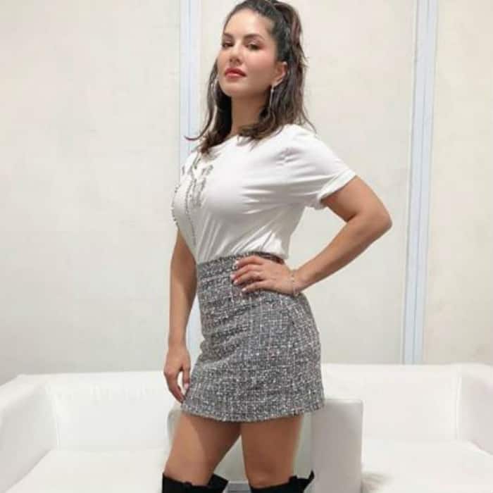 Sunny Leone at Ragini MMS Returns Promo Event