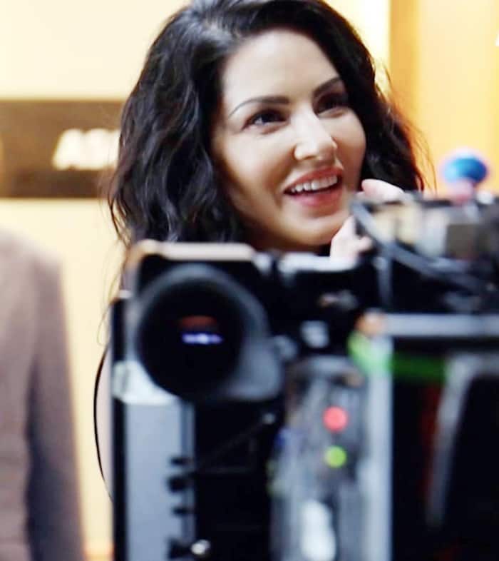 Sunny Leone’s Sizzling BTS Photos From a Condom Brand Shoot
