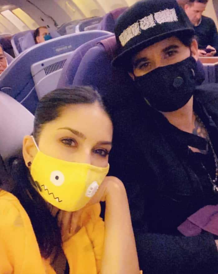 Sunny Leone Invents Innovative Masks, See Viral Photos