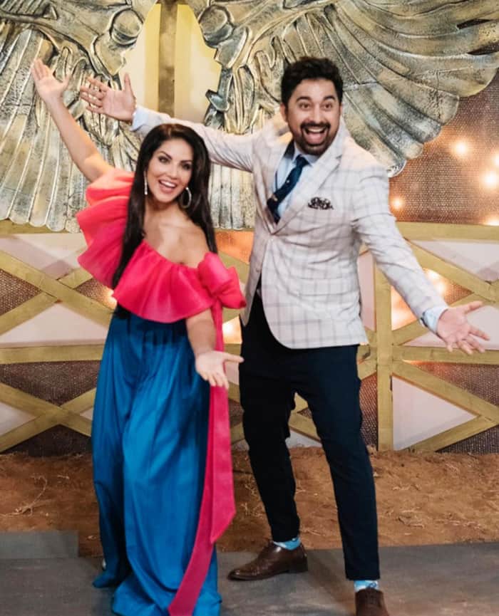 Sunny Leone's Cutest Pictures With Splitsvilla Host Rannvijay Singha go ...
