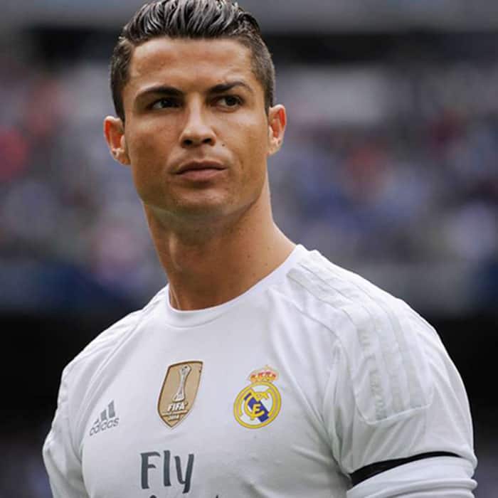 Super footballer Cristiano Ronaldo
